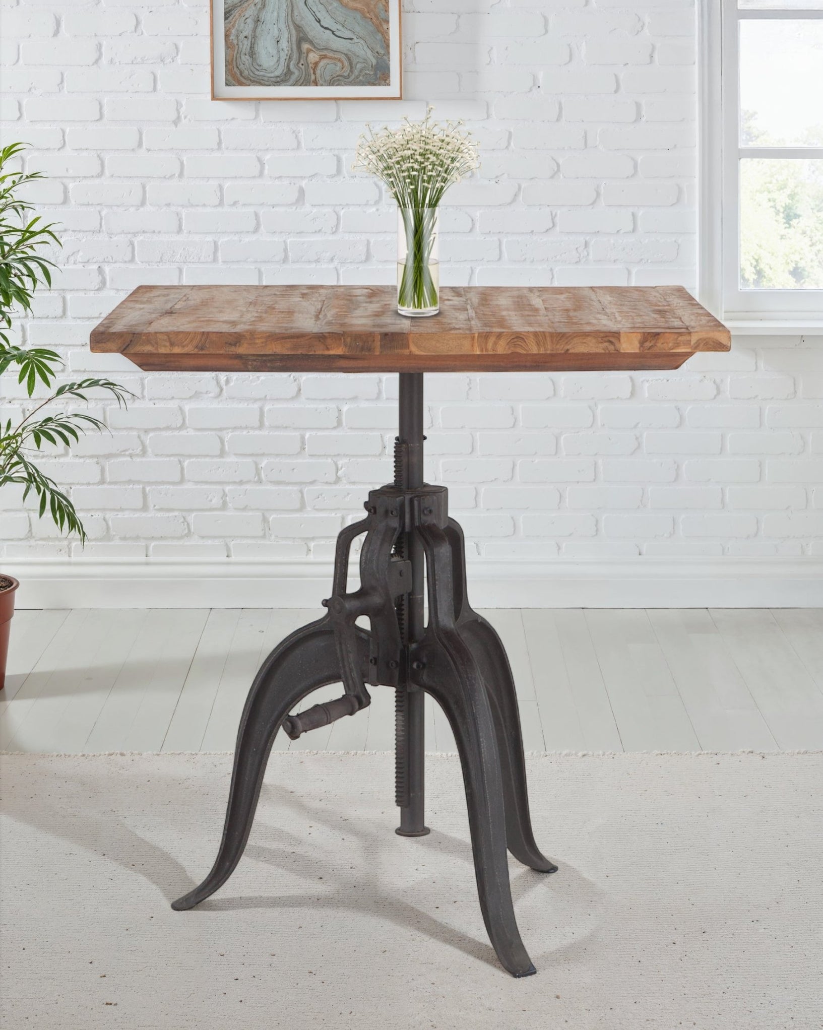 Artezia Farmhouse Industrial Side Table - World Interiors