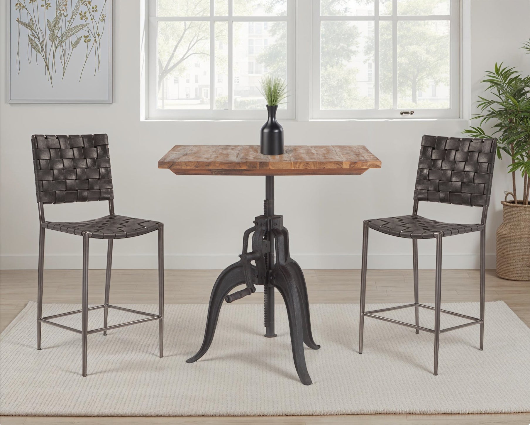 Artezia Farmhouse Industrial Side Table - World Interiors
