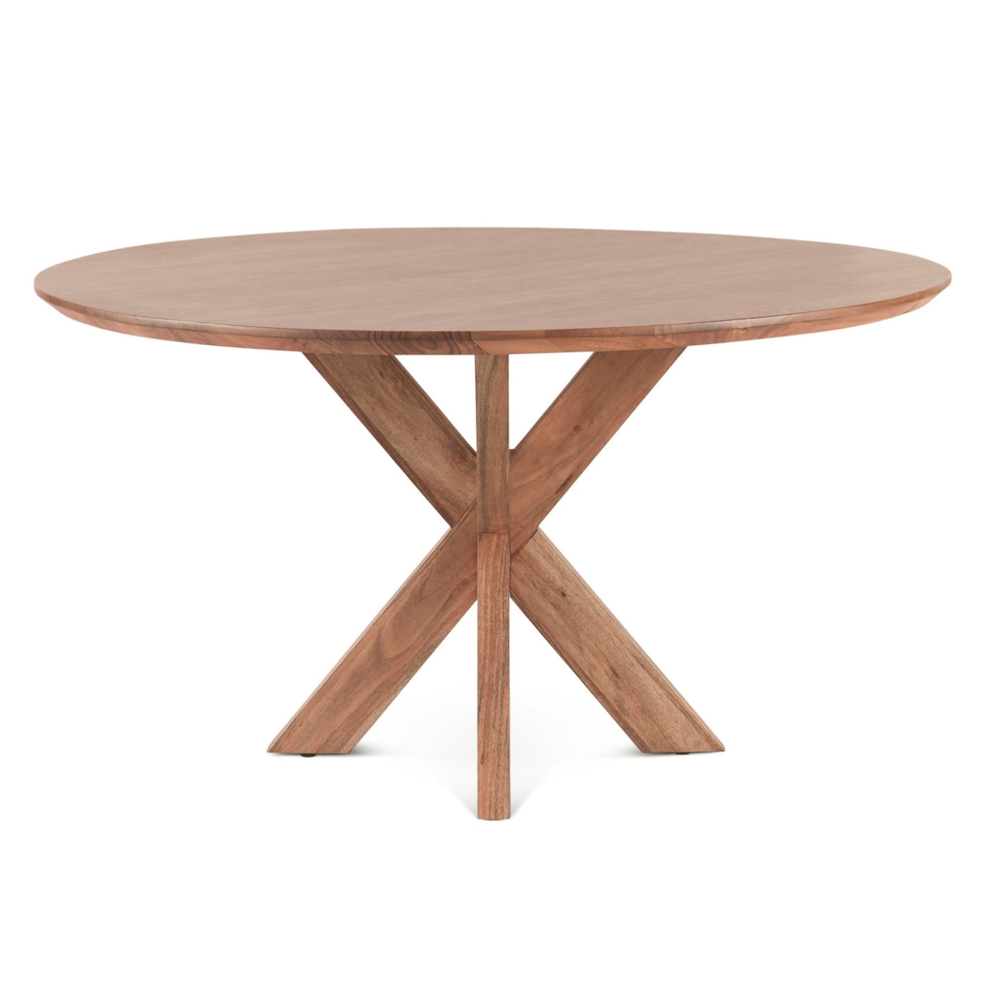 Stockholm Acacia Round Dining Table - World Interiors