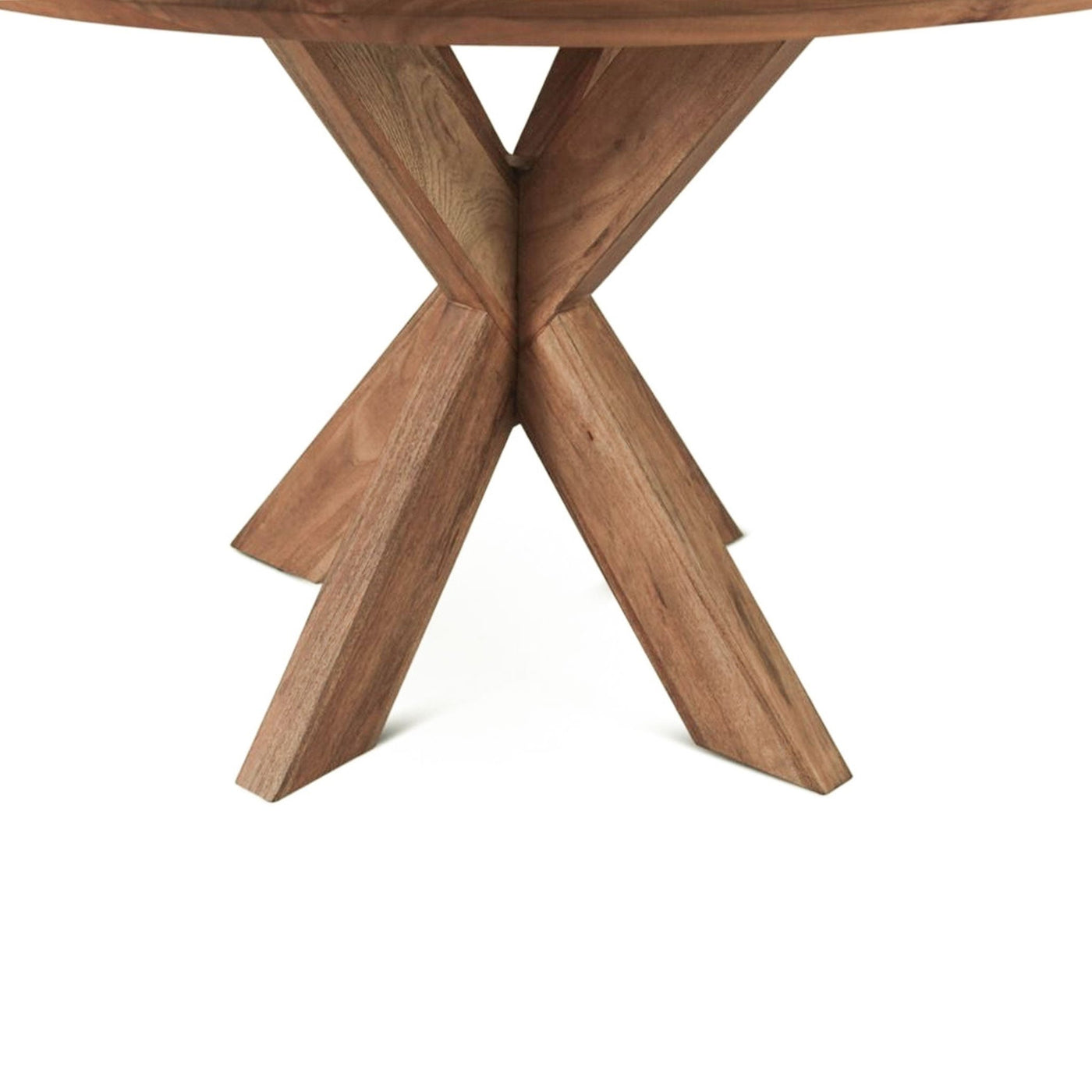 Stockholm Acacia Round Dining Table - World Interiors