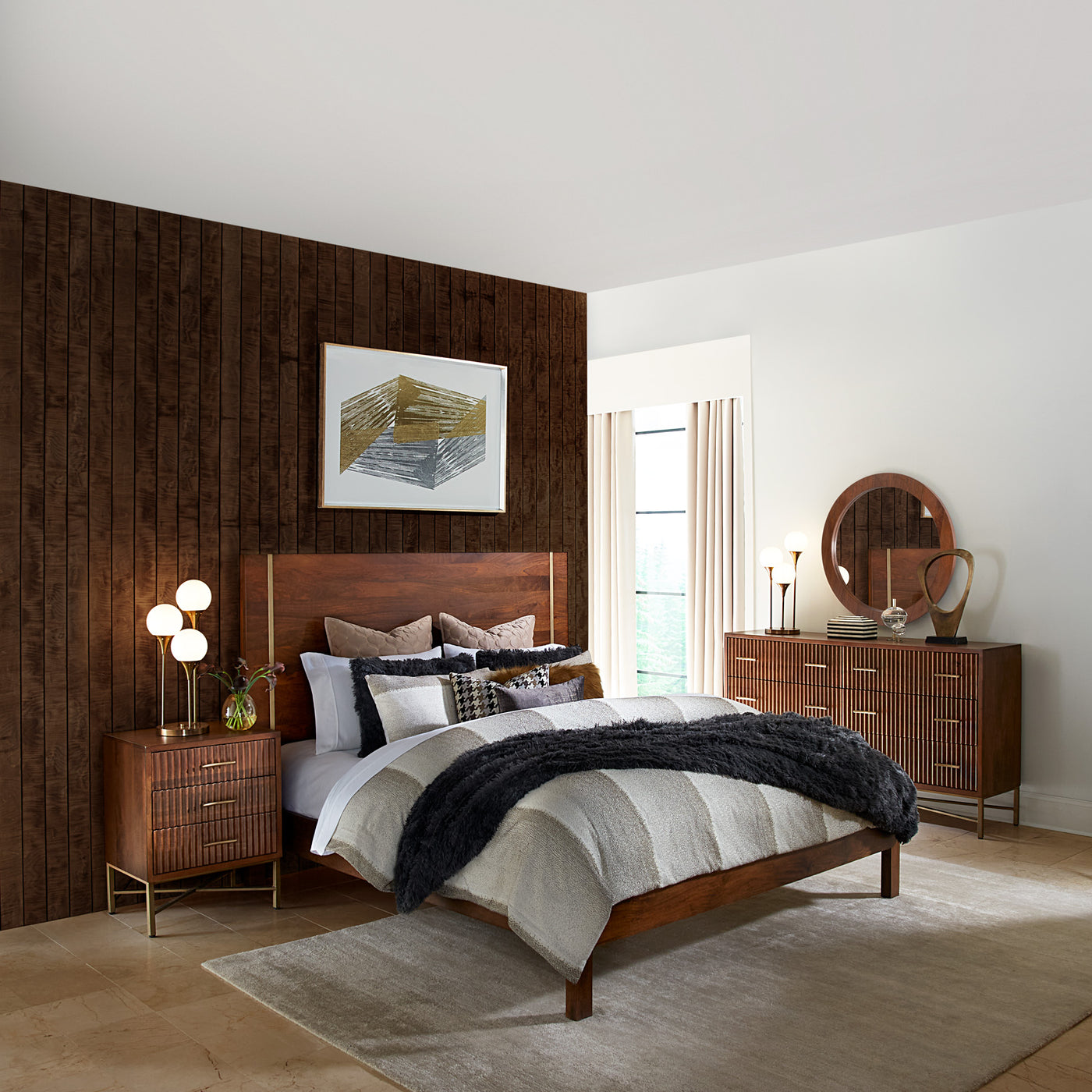 Manhattan Mid-Century Modern Night Chest - World Interiors