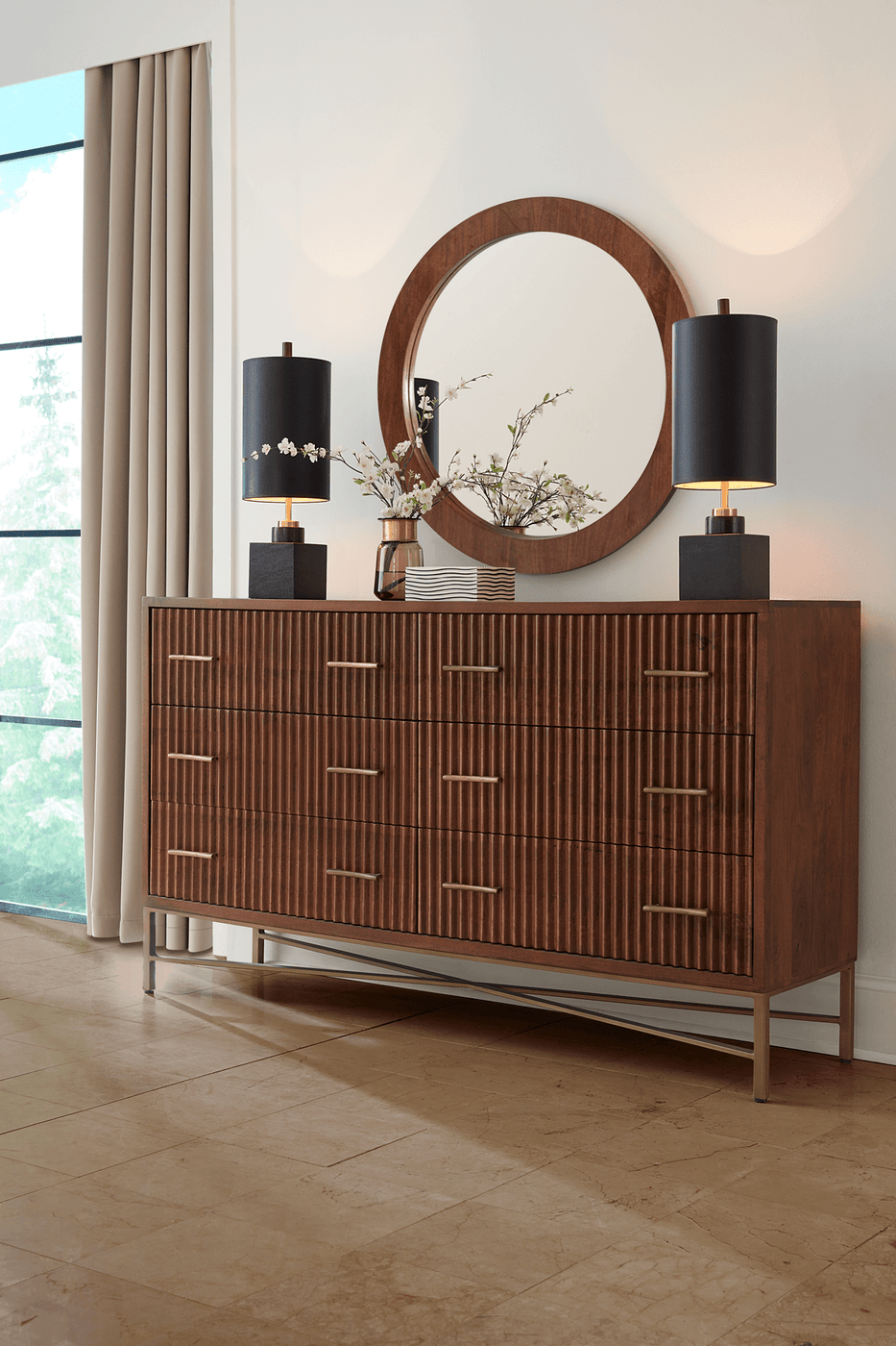 Manhattan Mid-Century Modern Dresser - World Interiors