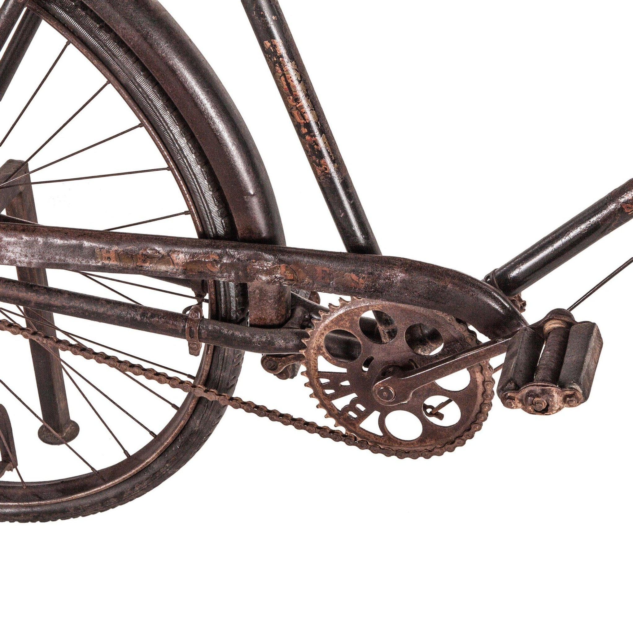 Paxton Industrial Bicycle Console Table - World Interiors