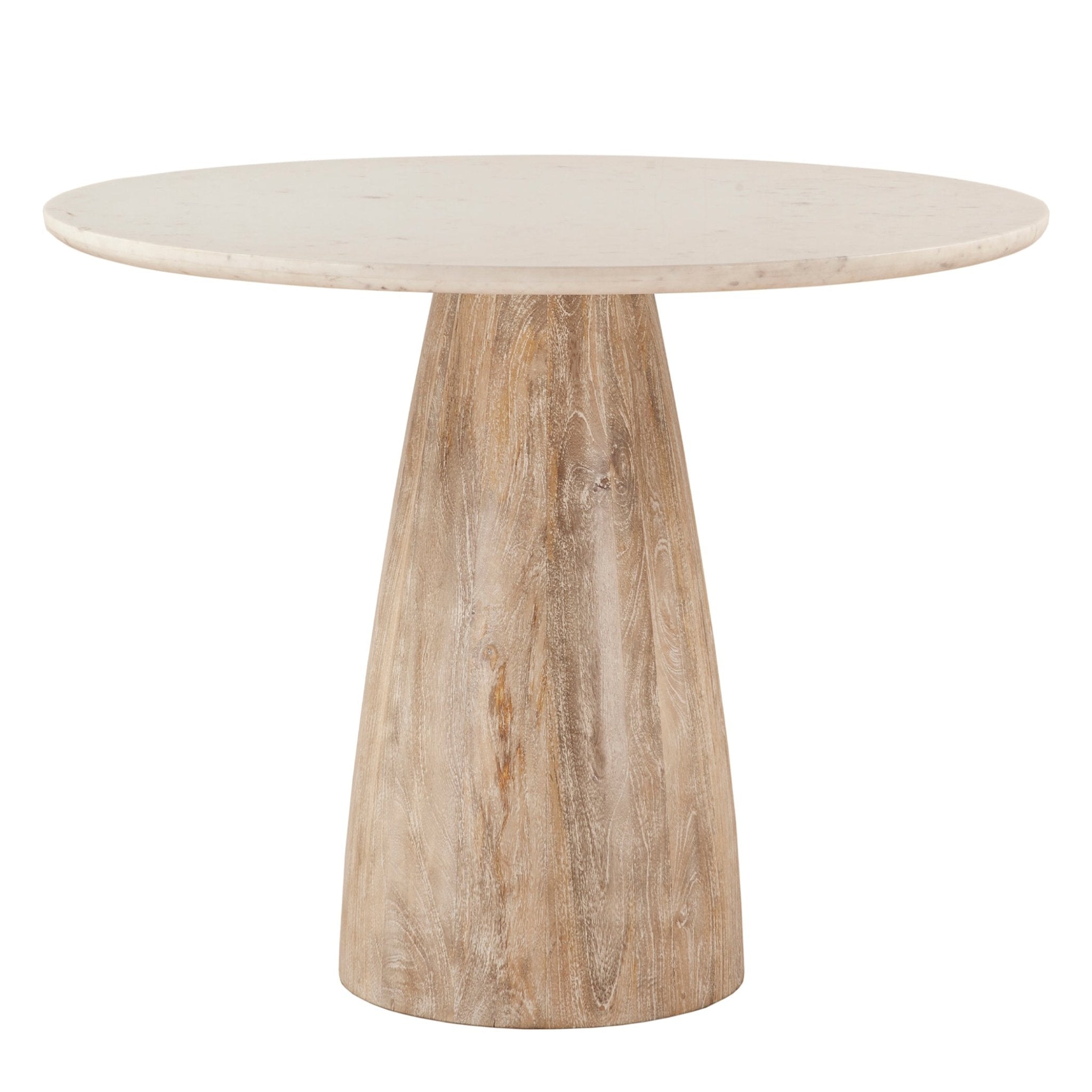 Palm Desert Marble Round Gathering Table — World Interiors