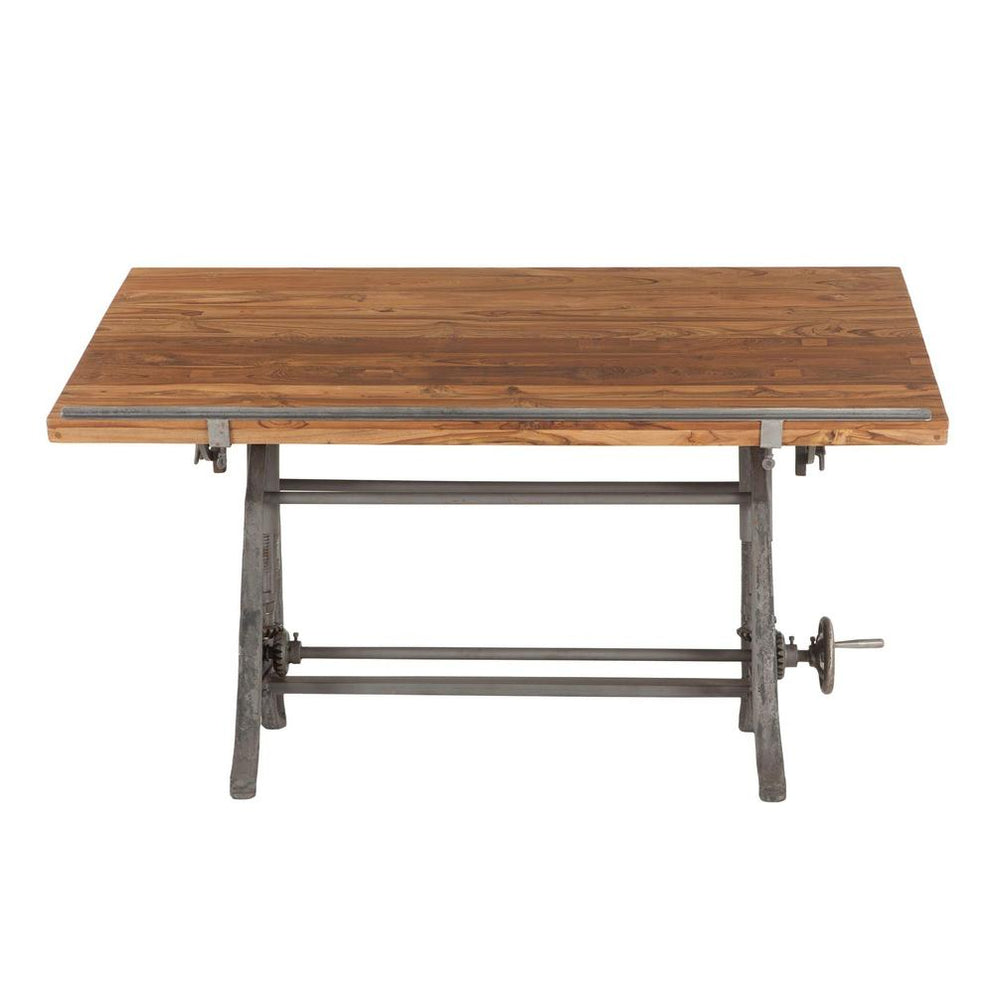 Artezia Industrial Drafting Desk - World Interiors